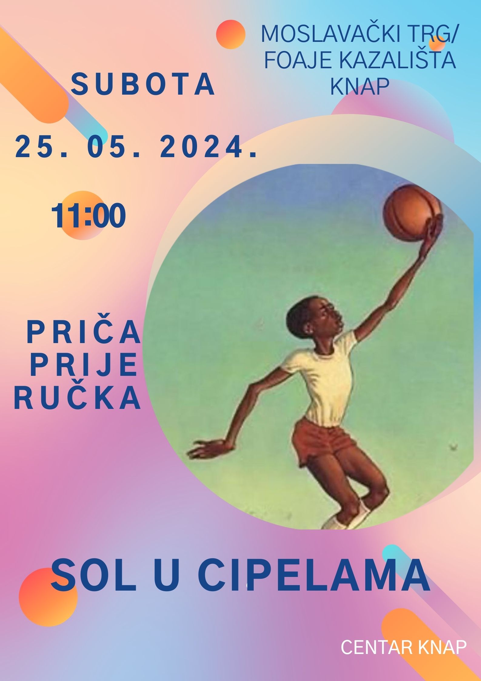 Priča prije ručka – Sol u cipelama (25.05. 2024.) – Centar